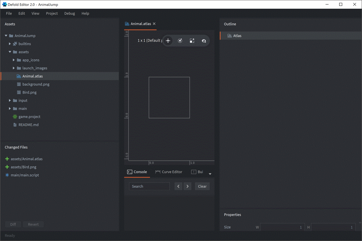 【Defold】スプライトを表示する – KAZUPON研究室