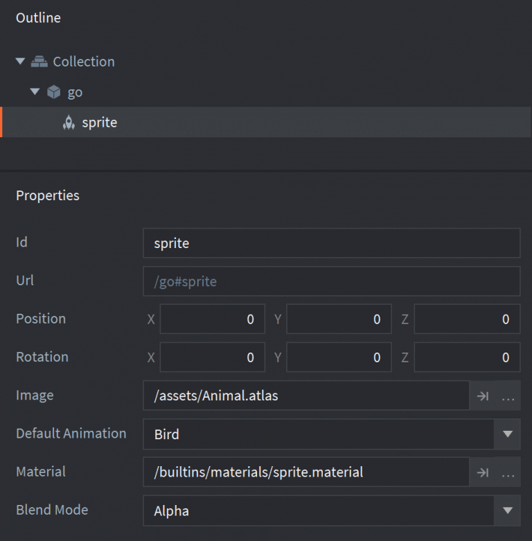 【Defold】スプライトを表示する – KAZUPON研究室