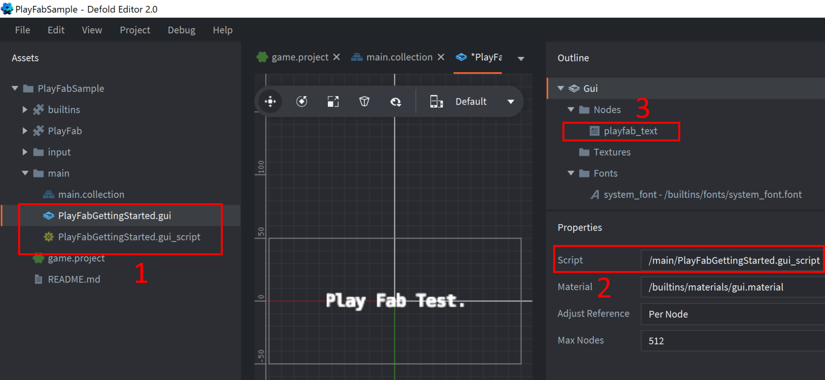 【Defold】Azure PlayFabを使ってアカウントを作成しログインしてみる – KAZUPON研究室