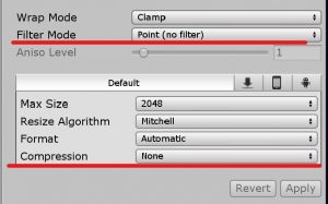 【Unity】Pixel Perfect（ピクセル・パーフェクト)にする方法 – KAZUPON研究室