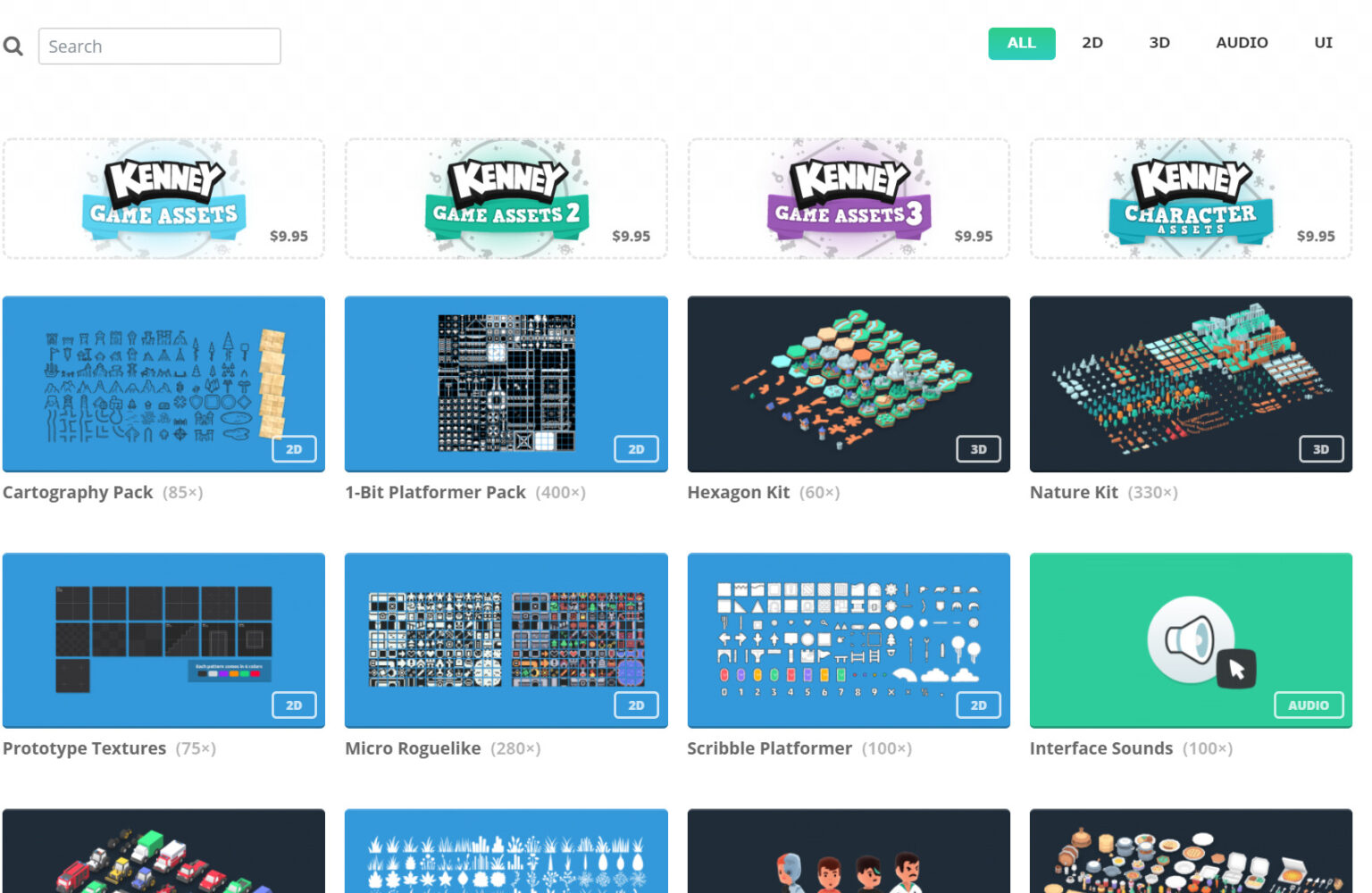 【Defold】素材配布サイト「Kenney Free Game Assets」がすごい！ – KAZUPON研究室