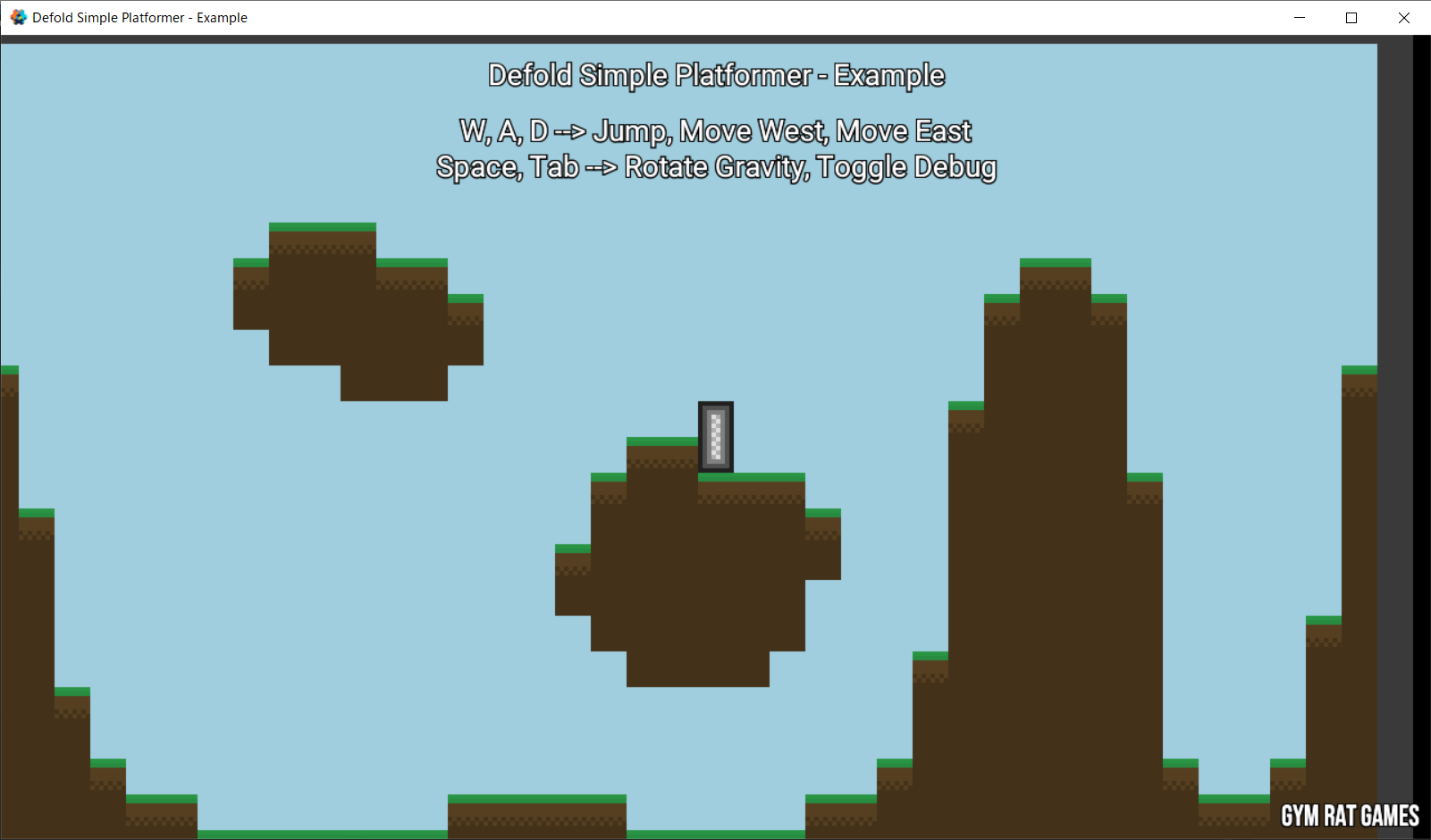 【Defold】重力を操れる2Dプラットフォーマーサンプル「Defold Simple Platformer」アセット – KAZUPON研究室